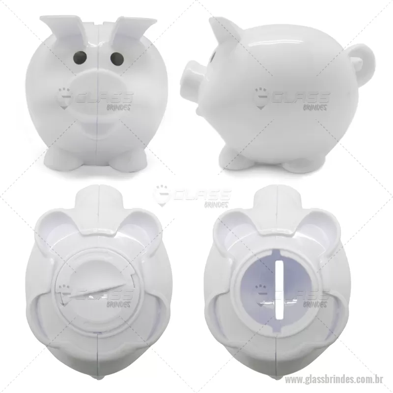 Cofre Porquinho Personalizado - GLACF003 - Cofrinho